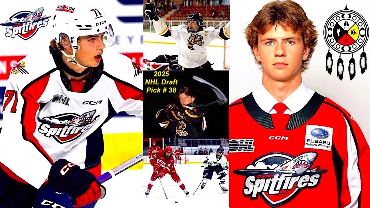 Jack Nesbitt: Anishinaabe - OHL Indigenous Hockey Player - Sarnia ...