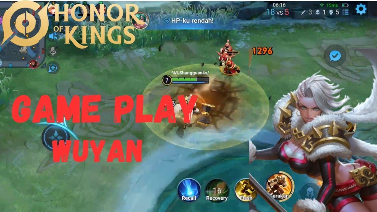HOK | WUYAN GAME PLAY CLASH LANE | I TRY ALL HEROES IN HOK - YouTube