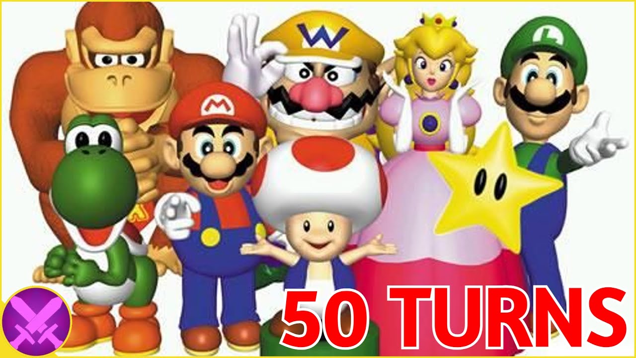 50 TURNS OF A BRAND NEW MARIO PARTY - YouTube