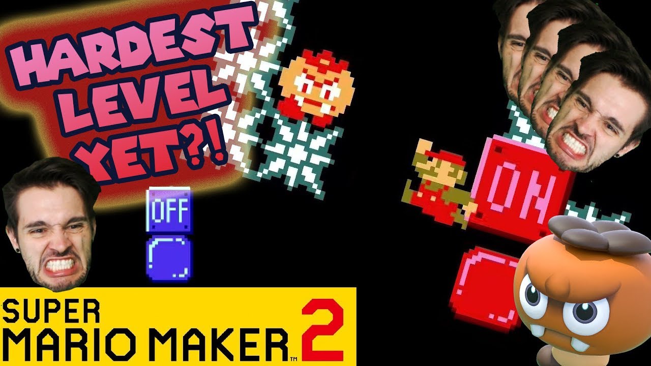 I beat the hardest Mario Maker 2 Level yet! Lethal Ejection by Dan ...
