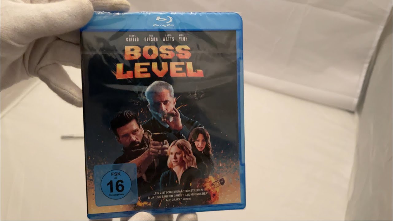 Boss Level (Blu-ray) ASMR Unboxing - YouTube