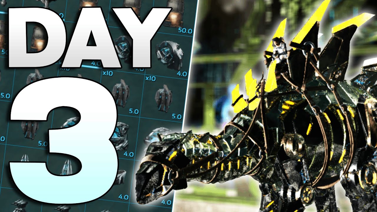 How We Raided This TEK Base For Insane Loot! - ARK - YouTube