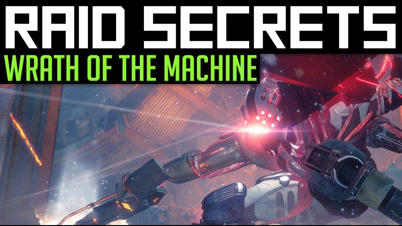 Destiny | RAID SECRETS! - Concepts & Development in Wrath of The ...