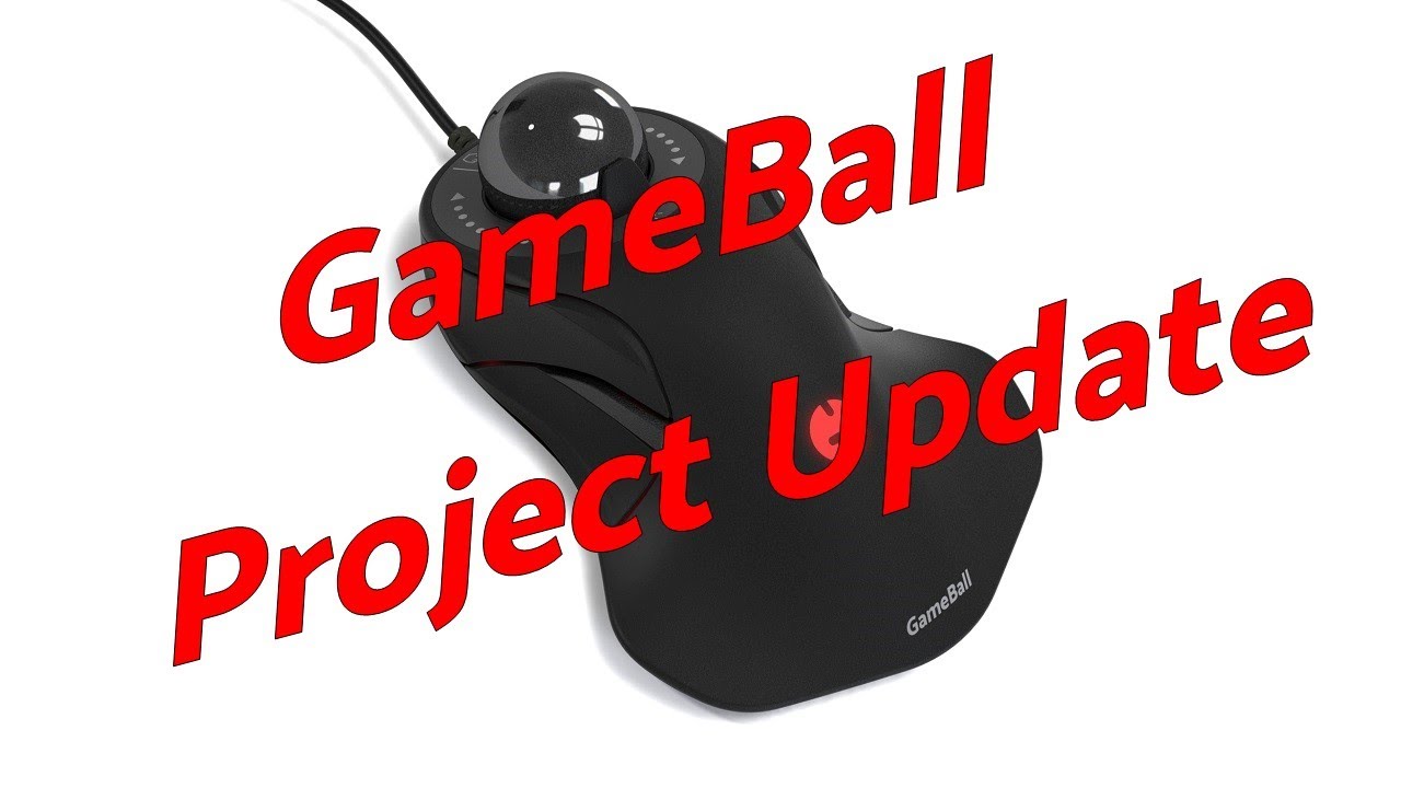 Project Update for GameBall (The gaming trackball mouse) - YouTube