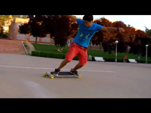 Backside Slide 180º - Longboard Tutorial - Álvaro - YouTube