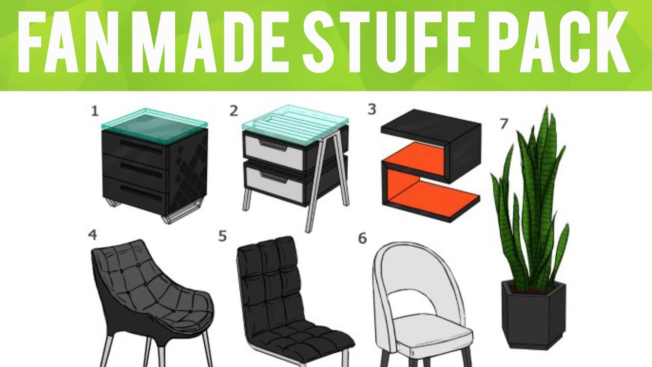 FAN MADE STUFF PACK! AMAZING!! [The Sims 4 News/Info] - YouTube