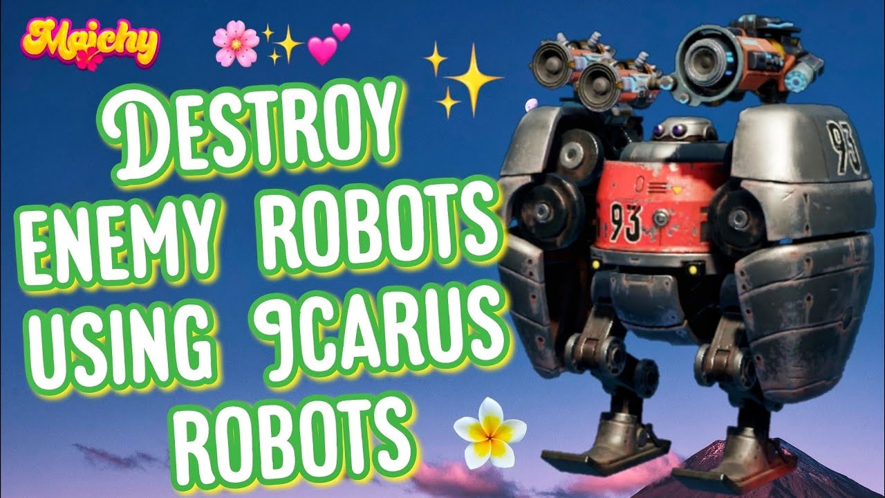 War Robots – A Girl Is Doing The Tasks – Destroy Enemy Robots Using ...