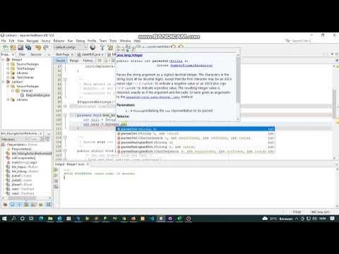 Program Penjumlahan JAVA II - YouTube