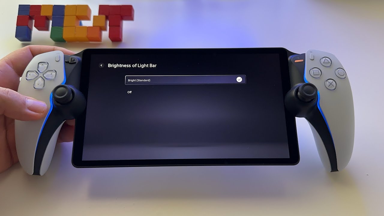 Activate / deactivate light bars on PlayStation Portal - YouTube