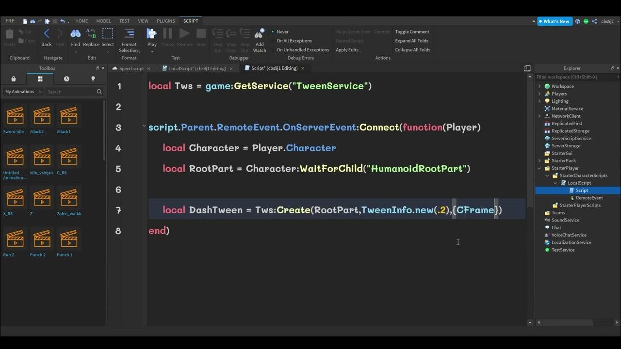 Roblox studio | 🔥🌊Speed script dash พร้อมแจกเลย!! - YouTube