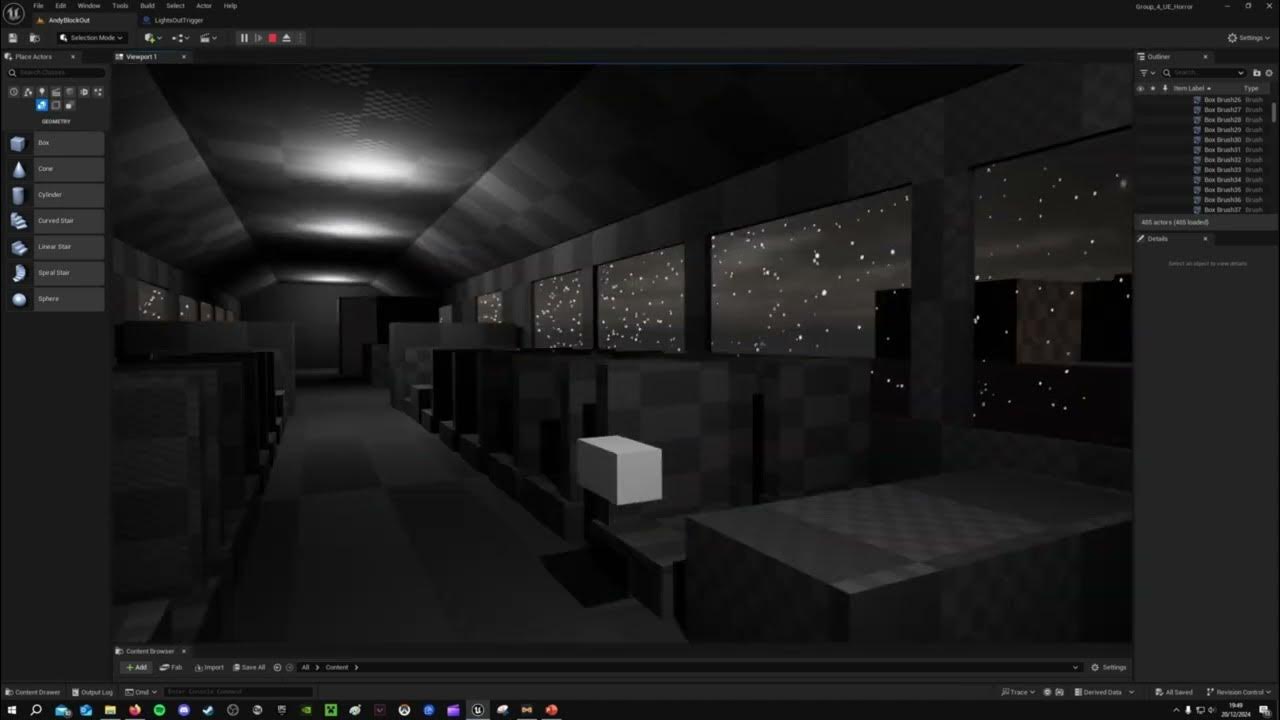 uni project UE5 horror game DEVLOG #2 - YouTube
