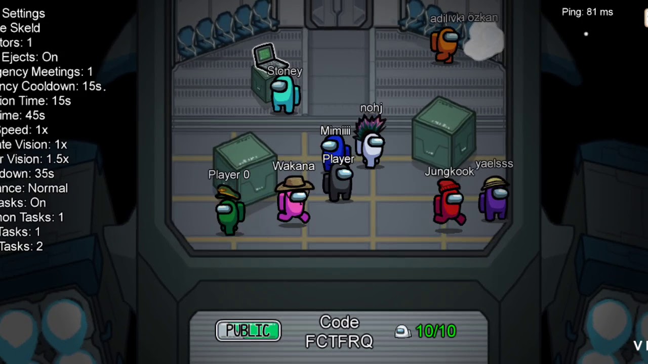 Playing Among us! - YouTube