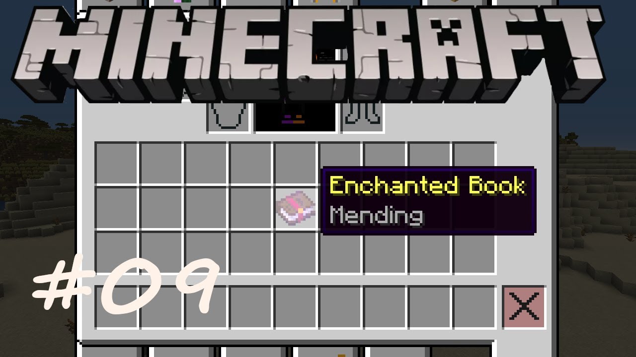 Wir haben das Mending Buch | Let's Play Minecraft #09 - YouTube