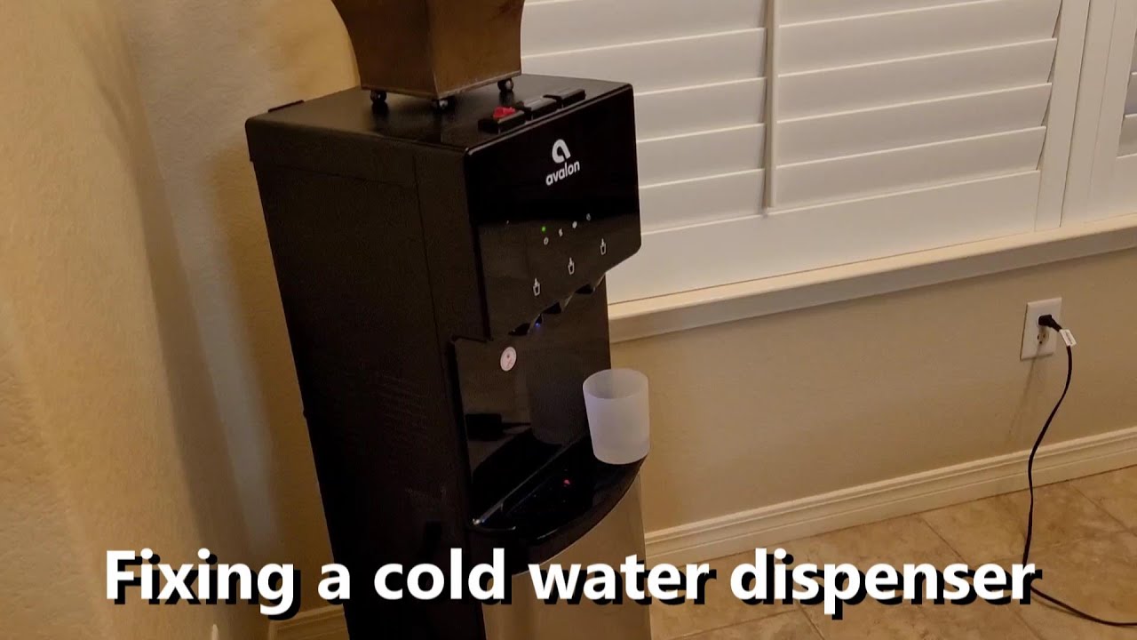 How to fix a cold water cooler dispenser - YouTube