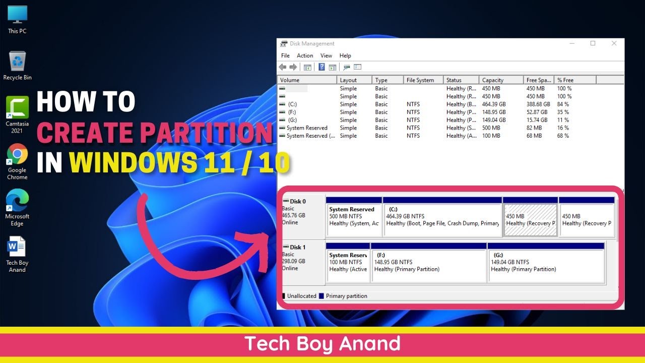 How to Partition Hard Drives in Windows 10 (2024) | Step-by-Step Guide ...