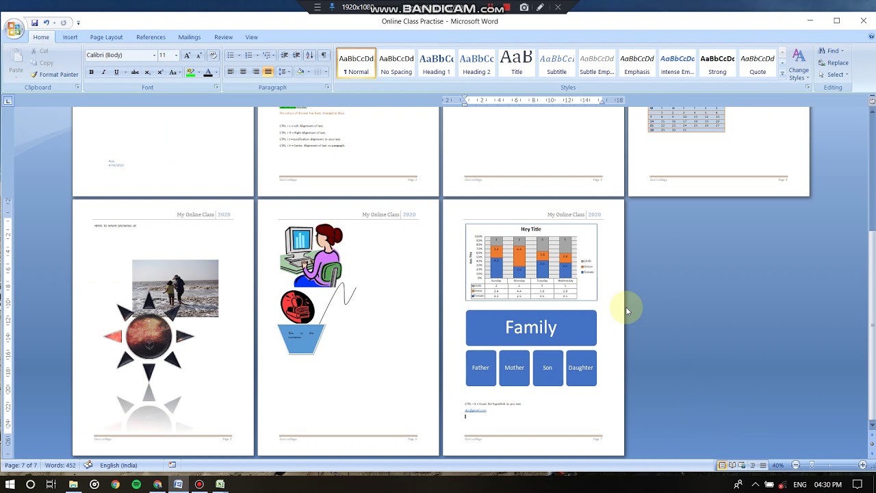 Chapter 3: MS Word theory part 11 - YouTube
