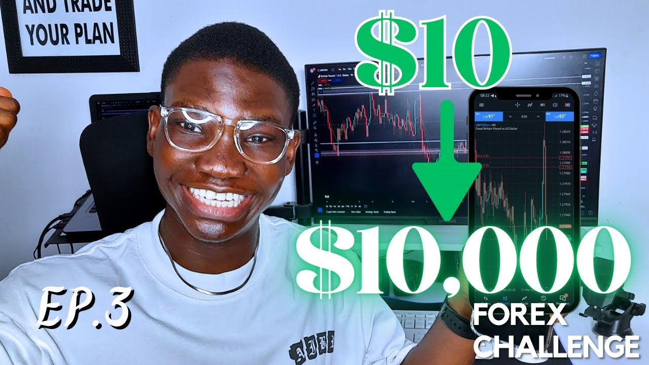 Growing $10 - $10,000 FOREX CHALLENGE Ep.3| CRAZY PROFITS!! - YouTube