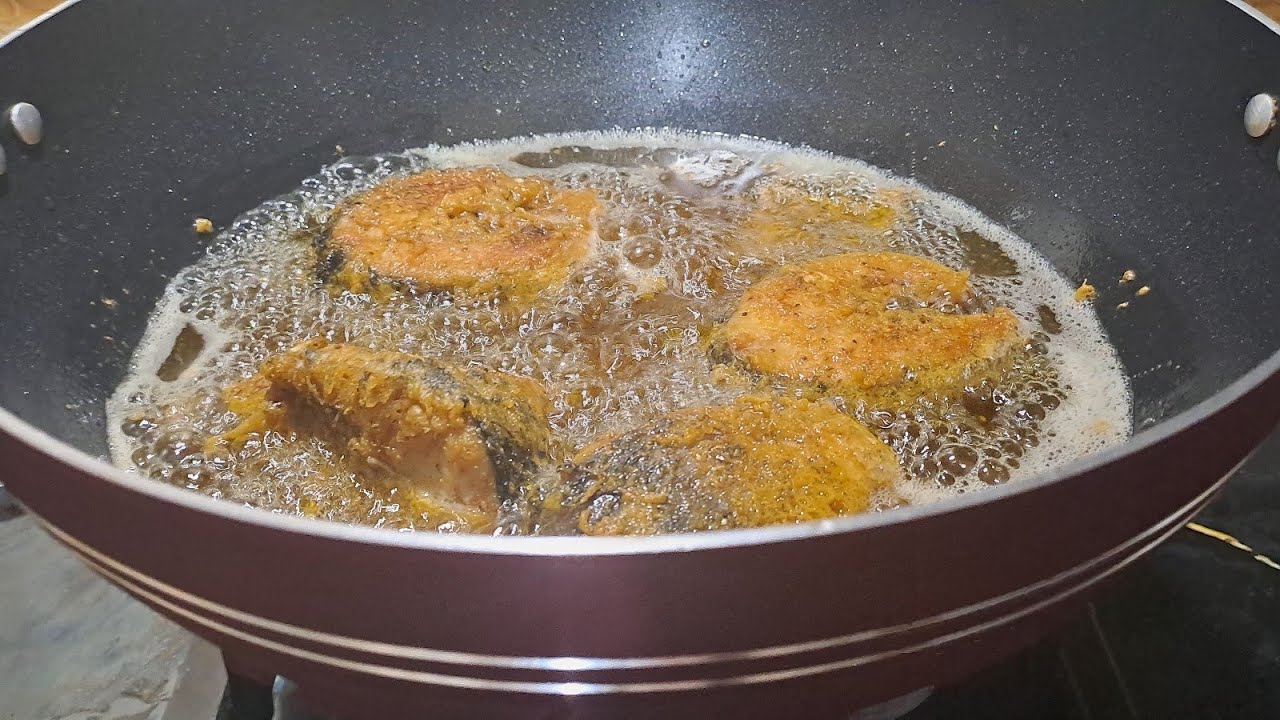 Crispy Fry Fish With besan Coating | Spicy Fried Fish | Without Meda ...