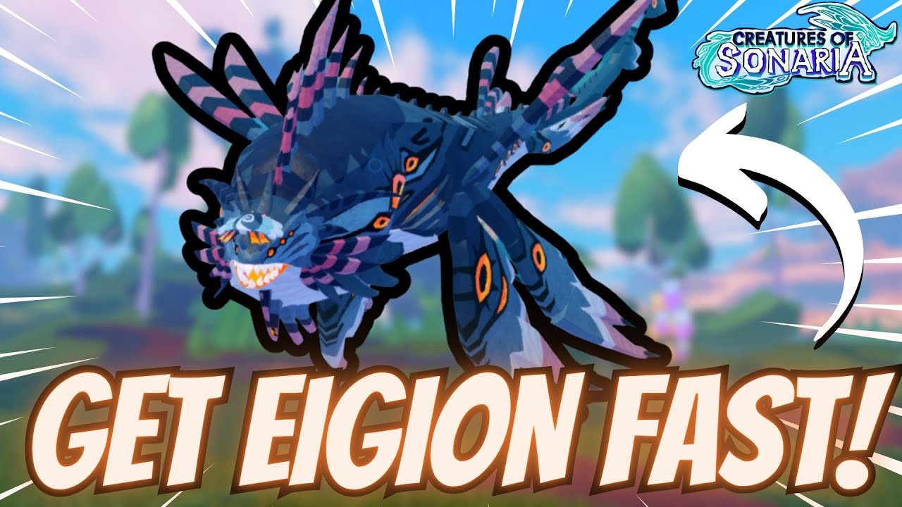 How To GET EIGION WARDEN FAST Creatures Of Sonaria YouTube