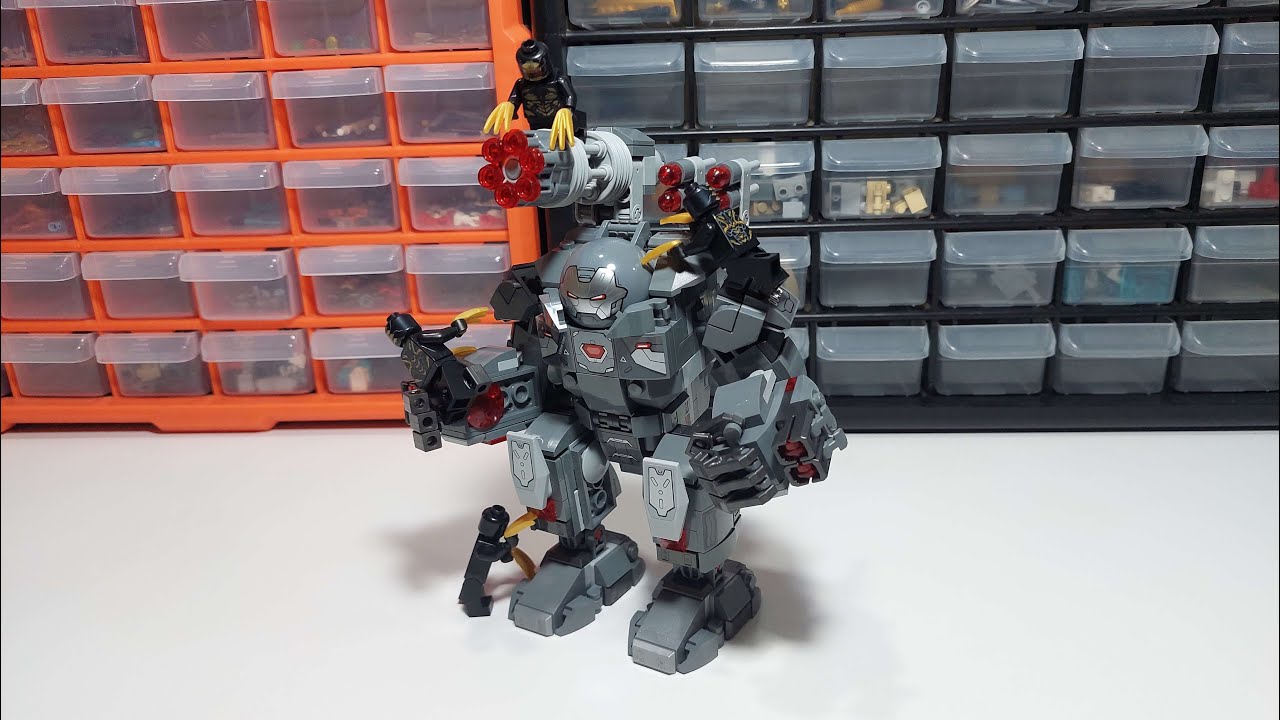 Moc Lego Marvel War Machine Buster | MrCreatorMan #lego #marvel # ...