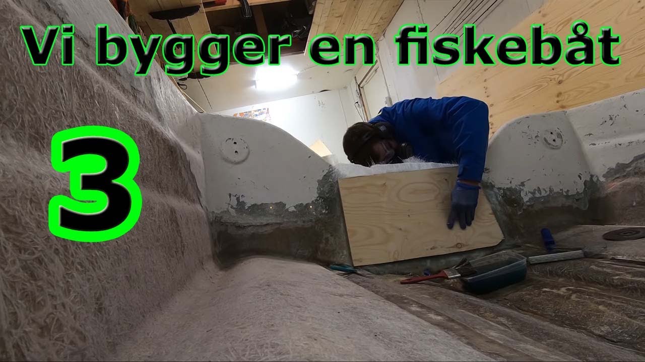 Vi bygger en fiskebåt (Crescent 425) - Del 3 - YouTube