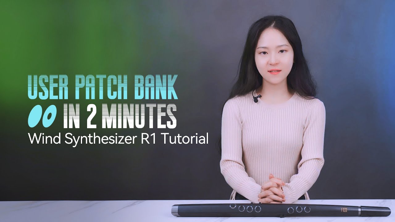 Customize Your Patch Bank | Wind Synthesizer R1 Tutorial - YouTube