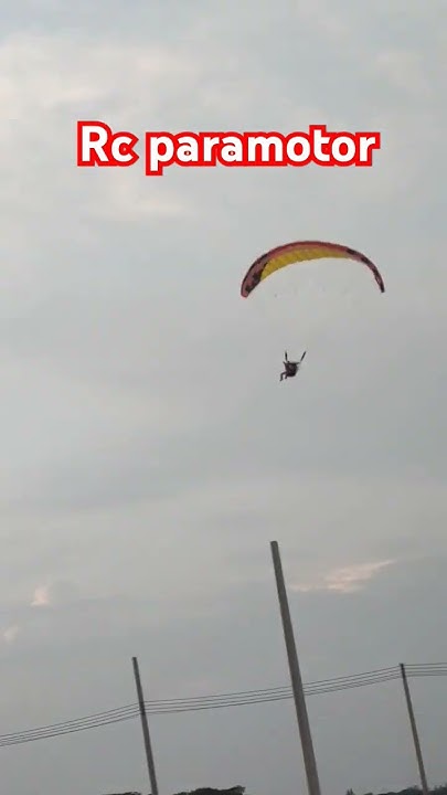 Rc paramotor #paramotor - YouTube
