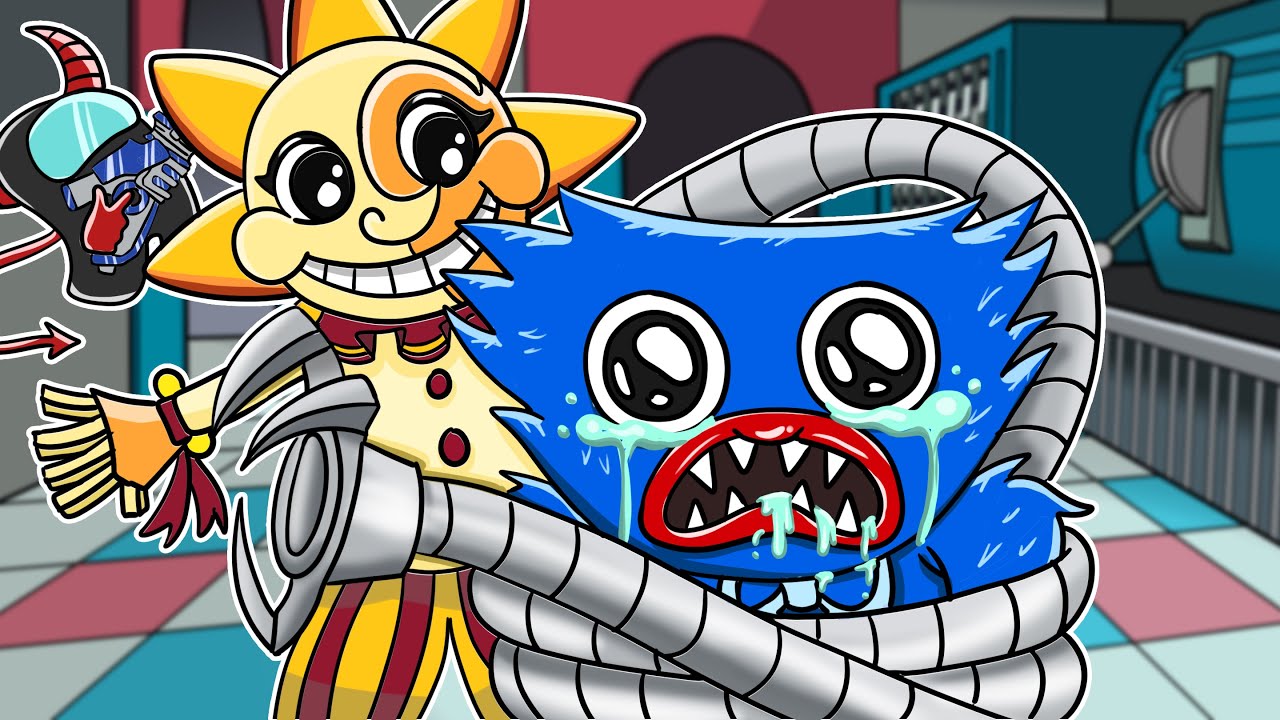SURPRISE GIFT FROM HUGGY WUGGY | SAD STORY | Animation poppy playtime ...