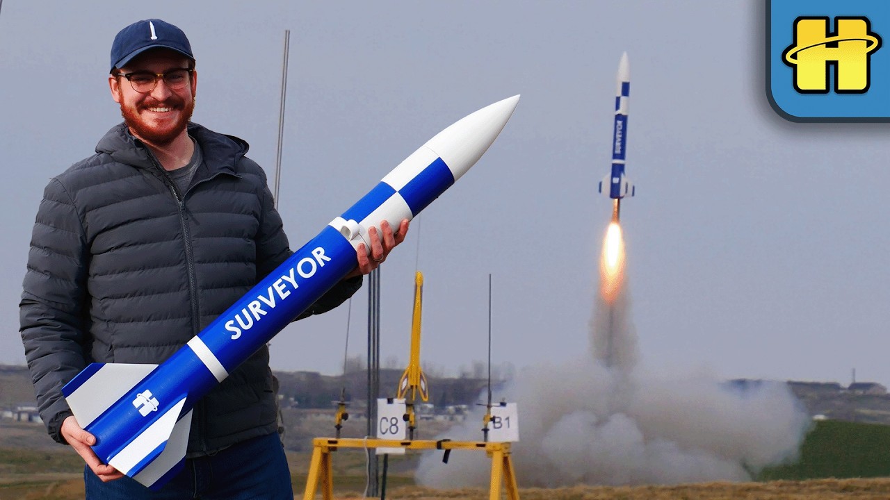 My First High Power Rocket - YouTube