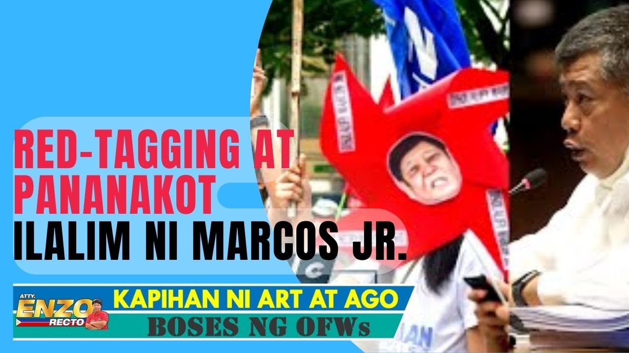 BOSES NG OFWs: RED-TAGGING AT PANANAKOT ILALIM NI MARCOS JR. - YouTube