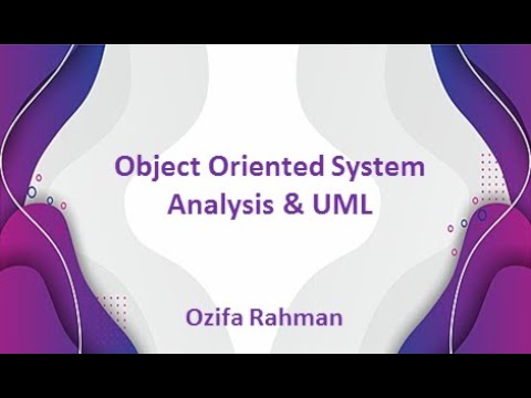 Lec: 04 | Object Oriented System Analysis & UML | SAD | Bangla Tutorial - YouTube