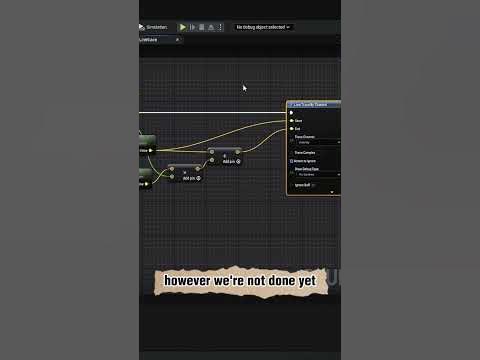 UE5 Setting up a Line Trace - Part 4 #shorts - YouTube