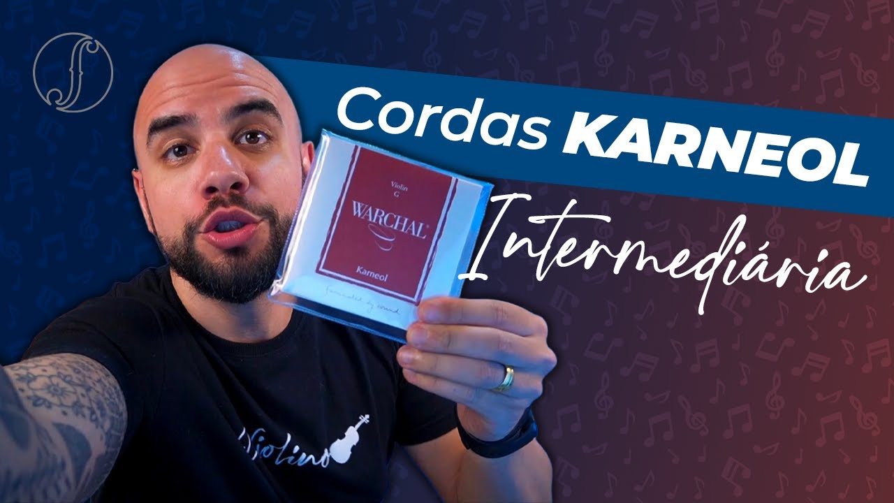 Review detalhado: Cordas Warchal KARNEOL (Timbre, resposta e ...
