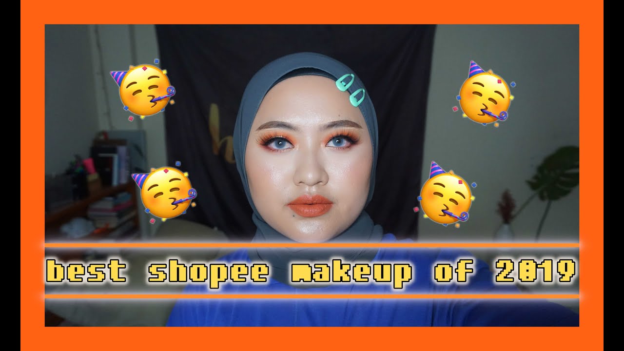 BEST SHOPEE MAKEUP 2019 | shopee malaysia - YouTube