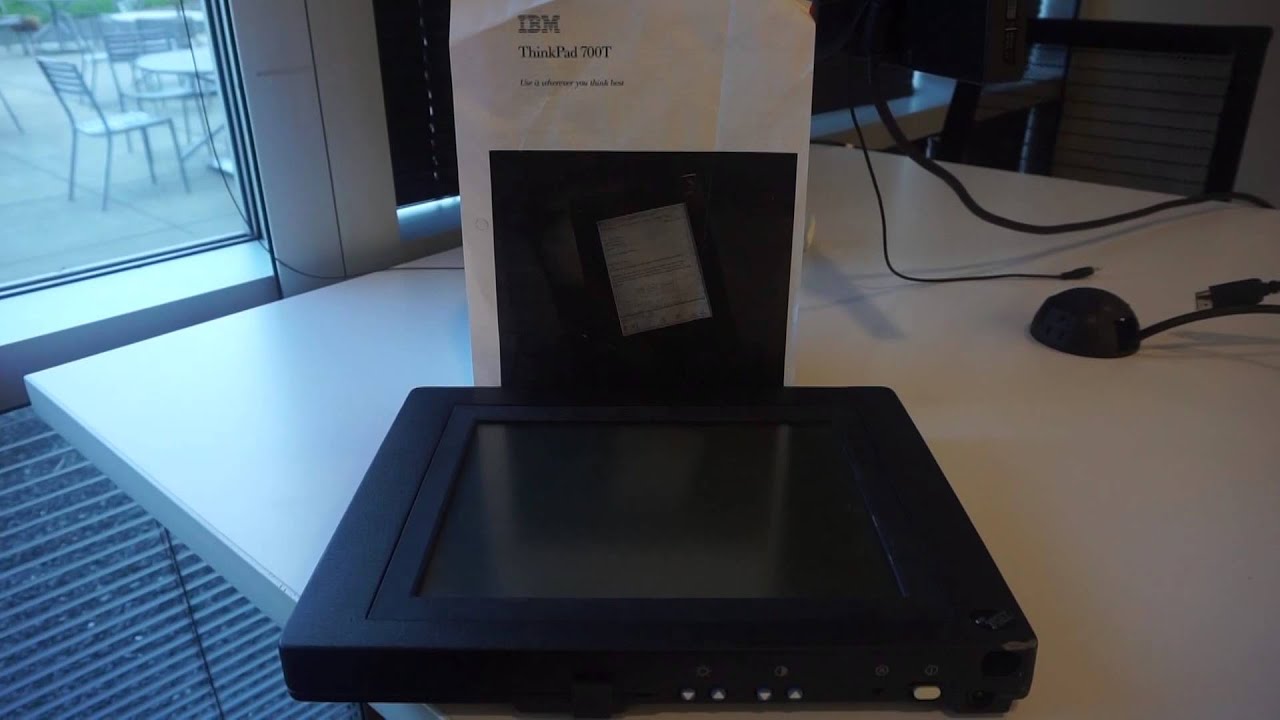 Pen Technology & WRITEit: From IBM to Lenovo - YouTube