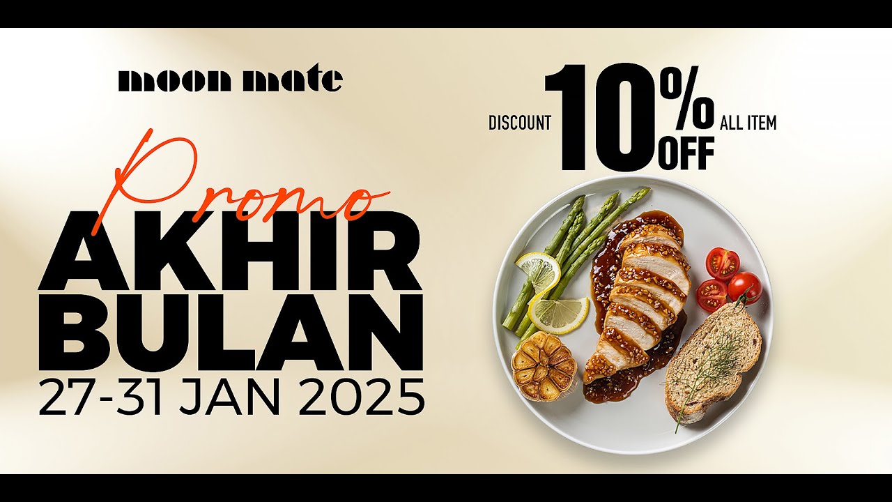 Promo Akhir Bulan - Discount 10% All Varian - YouTube