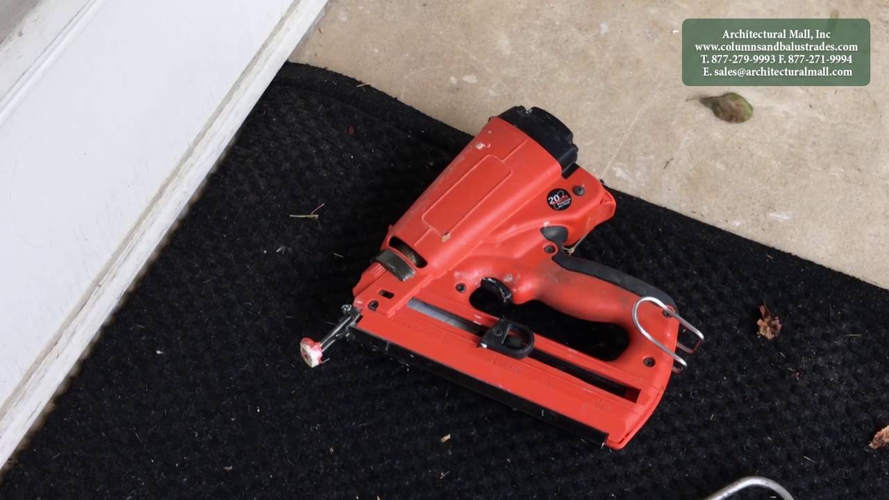 PVC Column Install Video - YouTube