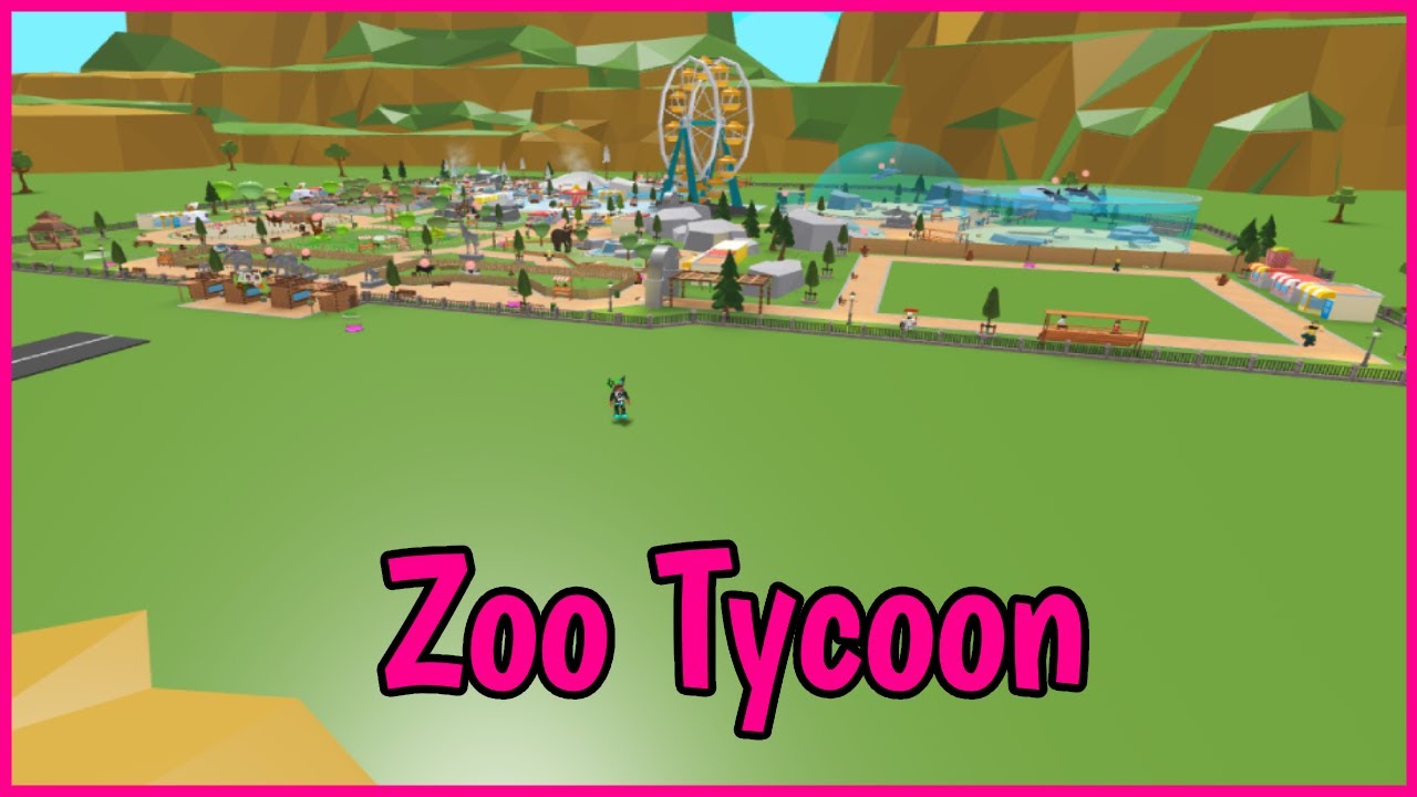 I Built the Biggest Zoo in Roblox Zoo Tycoon - YouTube