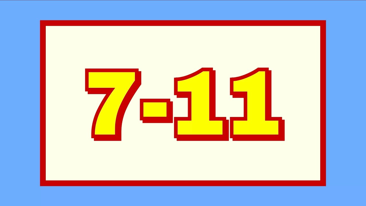 7-11 #1 (Part 1) - YouTube