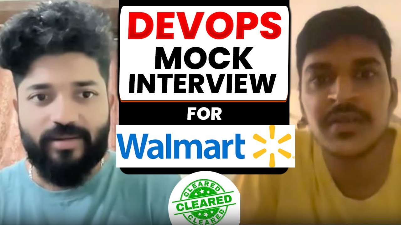 Devops Live Recorded Interview For Walmart Team Devops Interview With Real Time Coding Youtube