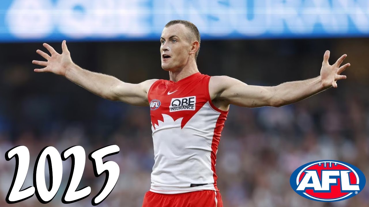 Chad Warner Lit Up the Midfield | AFL Highlights 2025 - YouTube