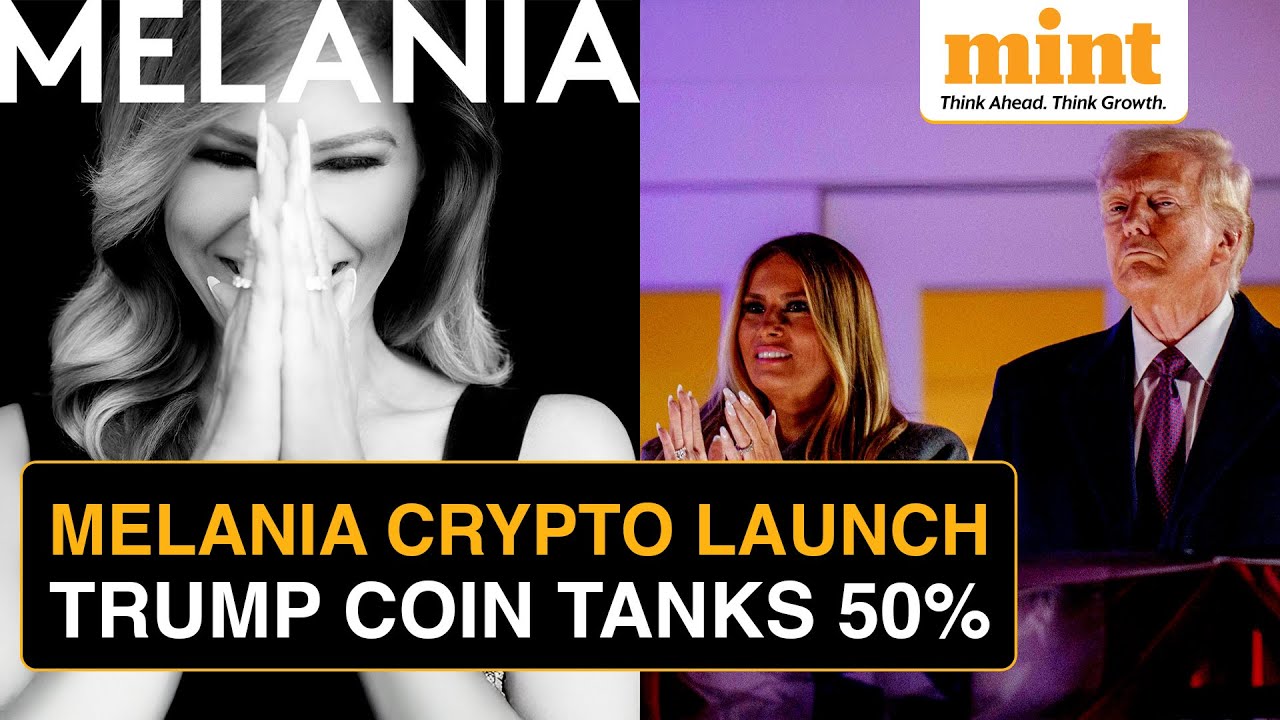 Melania Meme Cryptocurrency Launched Leading to a 50% Fall in Husband ...