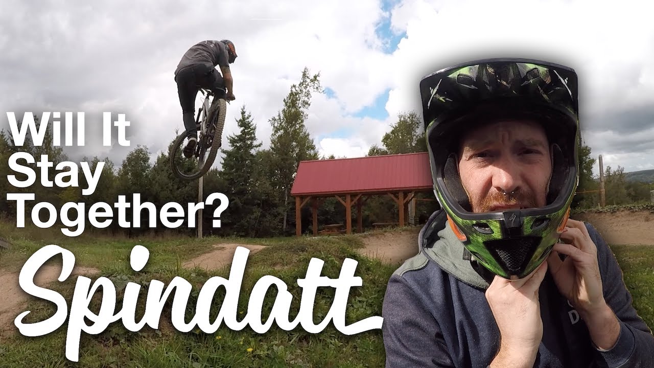 The Clapped Out 650b Swapped Trail Bike Visits a Bike Park - YouTube