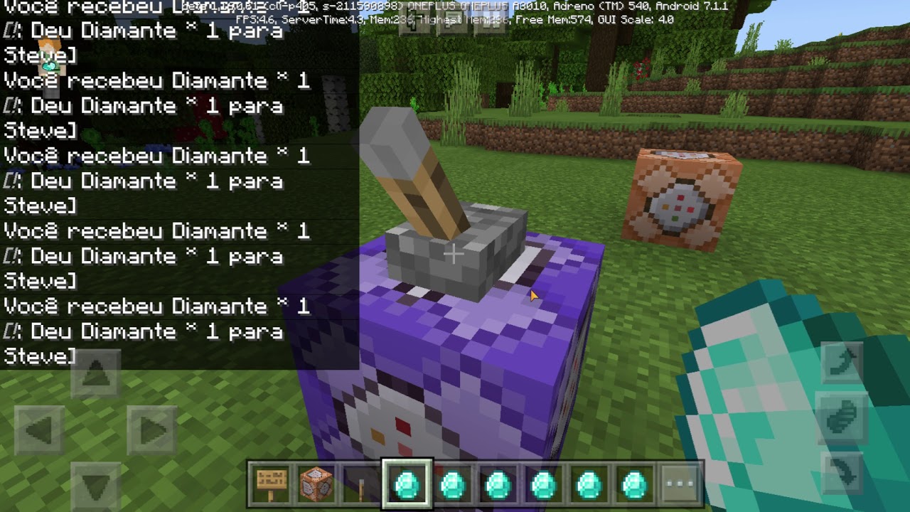 esnsinando 2 comandos no manicreft - YouTube