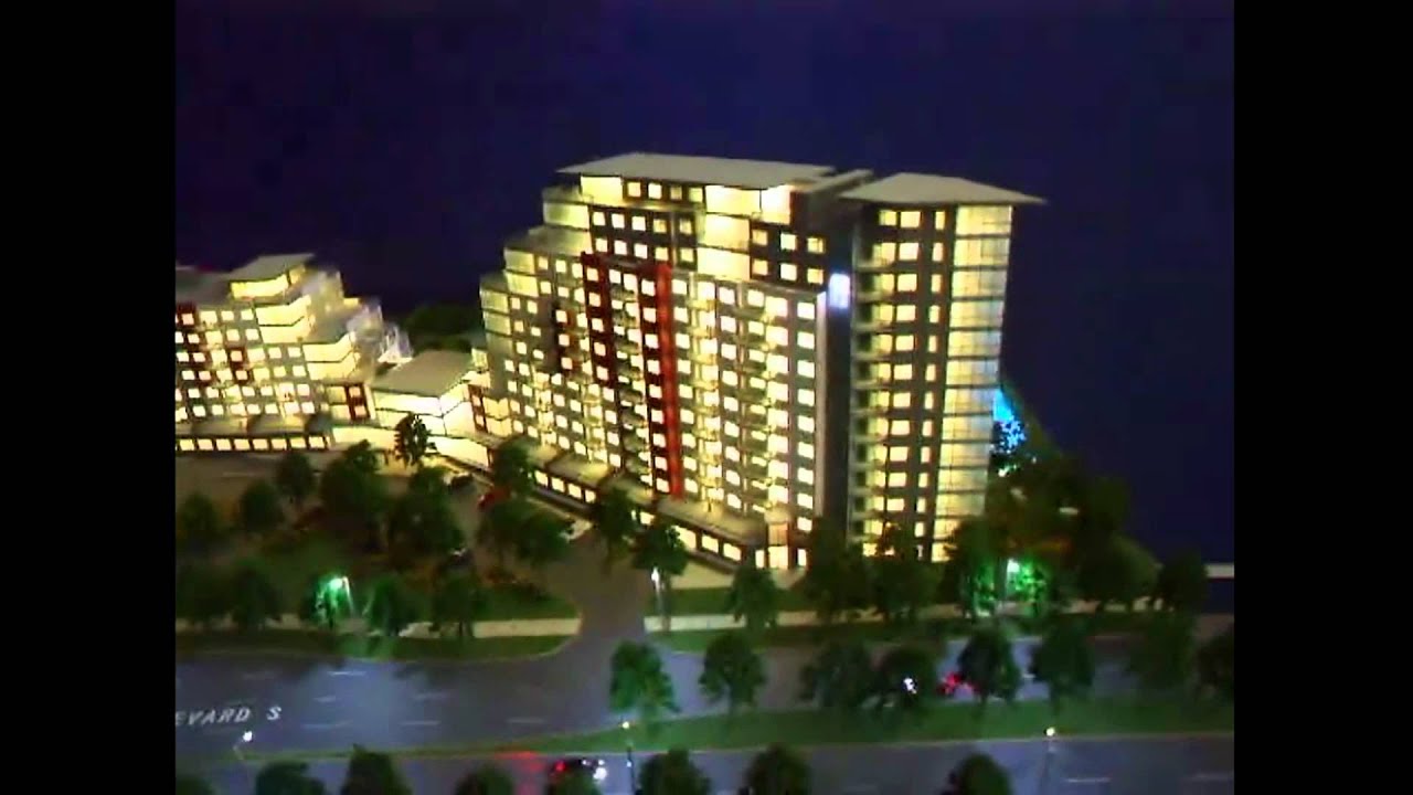 K&A Models - Architectural Model - Dynamic Buildings Lighting Effects ...