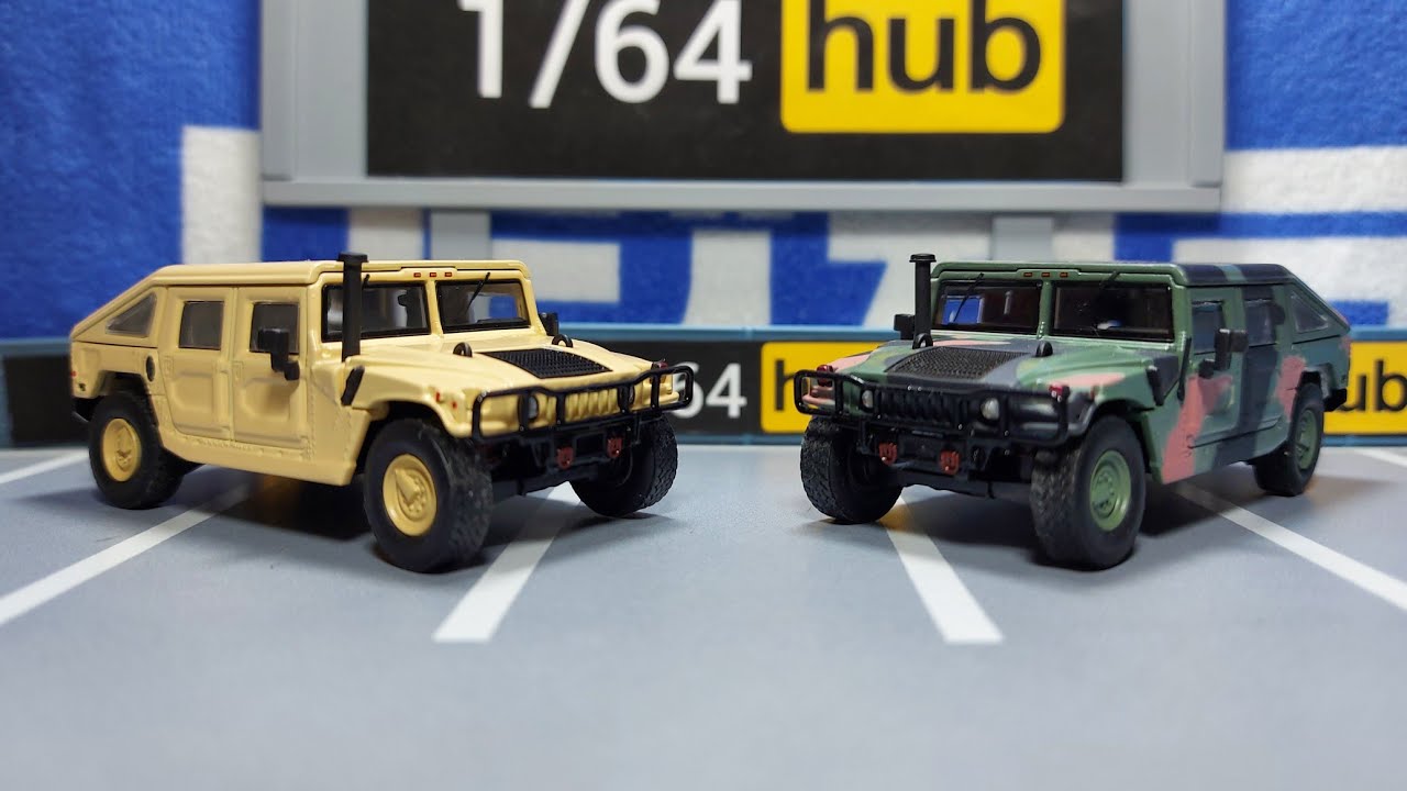 Master 1/64 Hummer H1 - YouTube