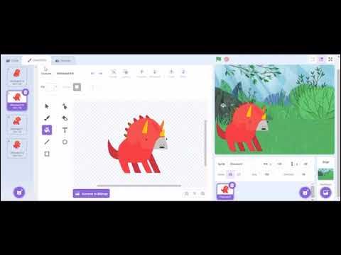 TUGAS LISTERASI DIGITAL KELOMPOK 2 tutorial membuat animasi menggunakan scratch - imagine - YouTube