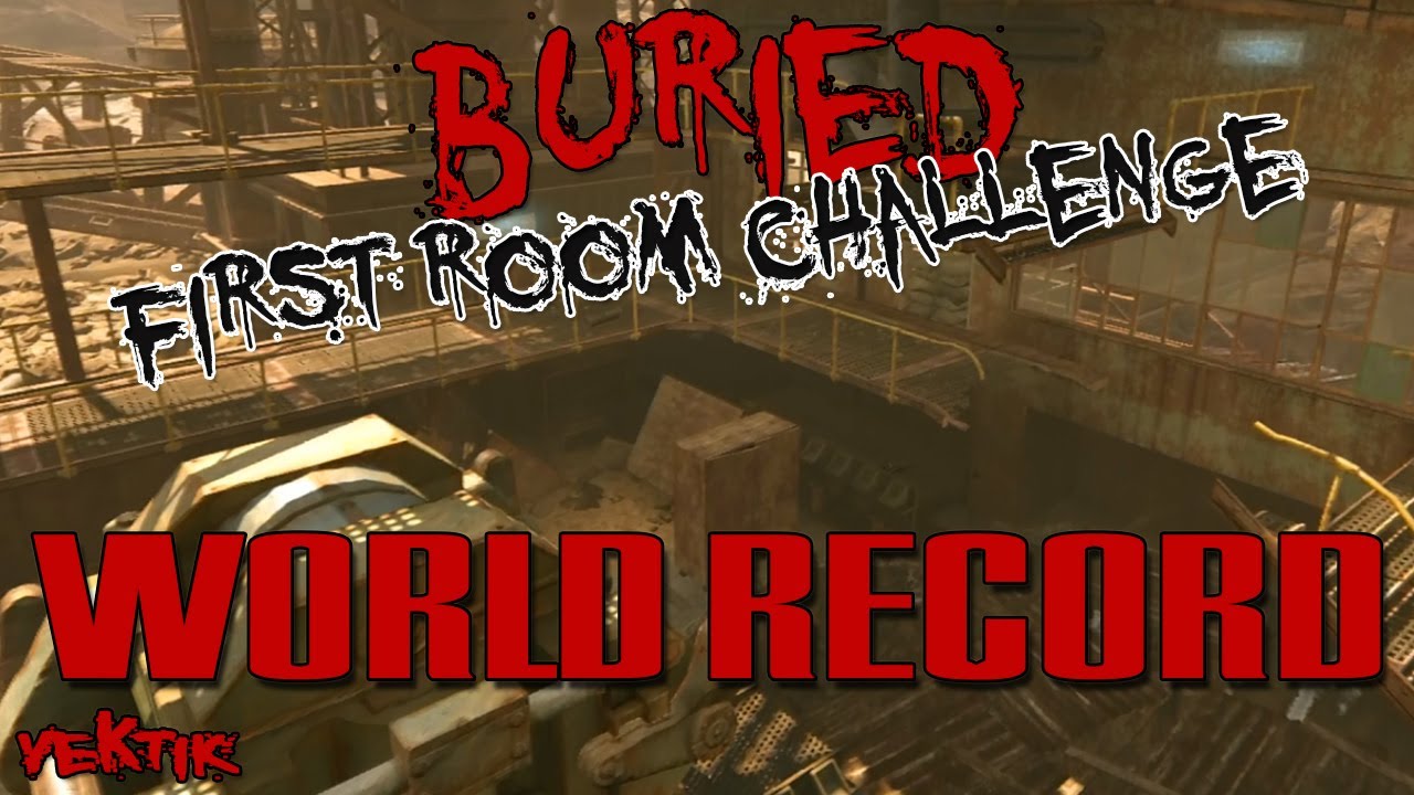 BO2: Buried | Round 24 "First Room Challenge" w/Subscriber WORLD RECORD ...