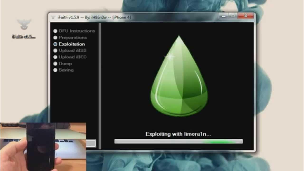 Save SHSH blobs for iphone with iFaith - YouTube