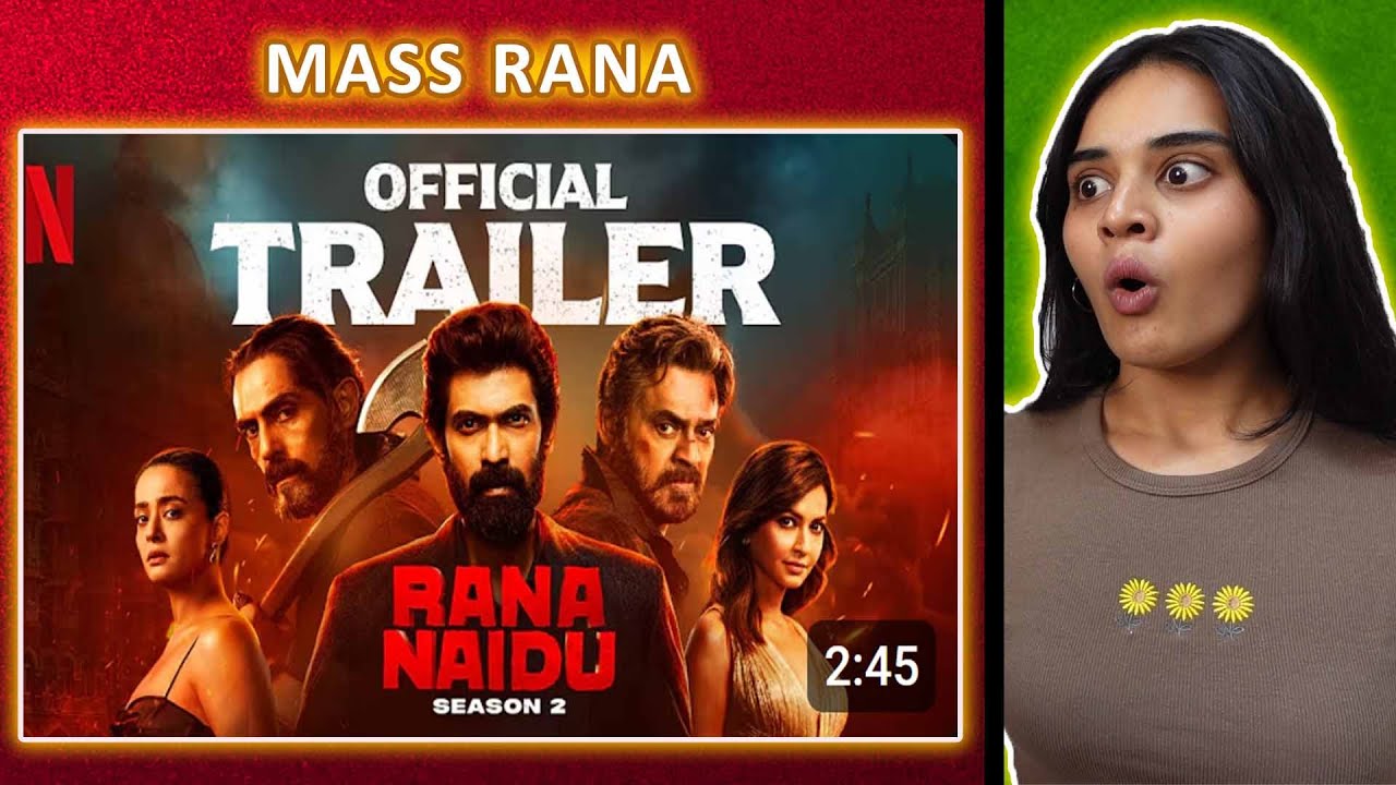 Rana Naidu: Season 2 REACTION | Official Trailer | Rana Daggubati ...